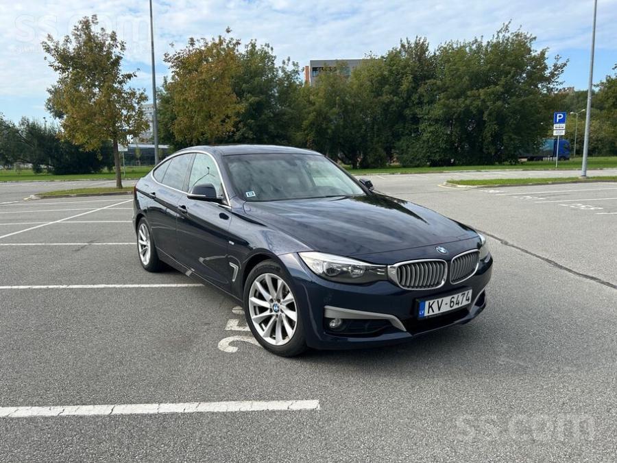 Blue BMW 320 2014 in Riga, with an engine capacity of 2.00 L and mileage of 210 thousand km for 11300 €, photo 3 on AUTOMOTO.COM.LV