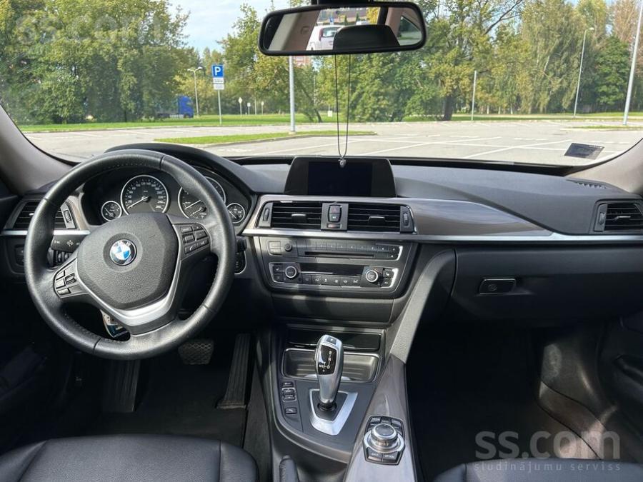 Blue BMW 320 2014 in Riga, with an engine capacity of 2.00 L and mileage of 210 thousand km for 11300 €, photo 17 on AUTOMOTO.COM.LV