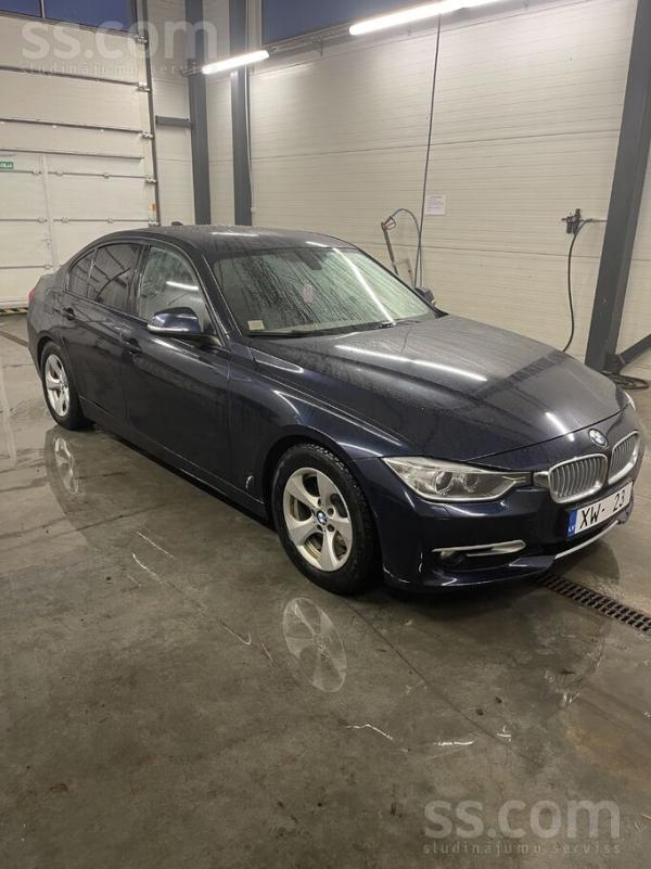 Blue BMW 320 2014 in Jelgava, with an engine capacity of 2.00 L and mileage of 293 thousand km for 9700 €, photo 1 on AUTOMOTO.COM.LV