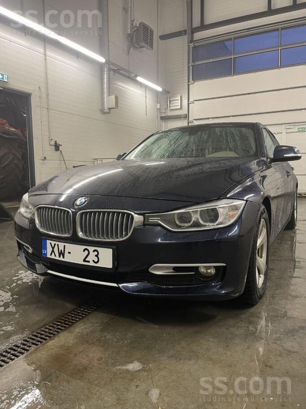 Blue BMW 320 2014 in Jelgava, with an engine capacity of 2.00 L and mileage of 293 thousand km for 9700 €, photo 7 on AUTOMOTO.COM.LV