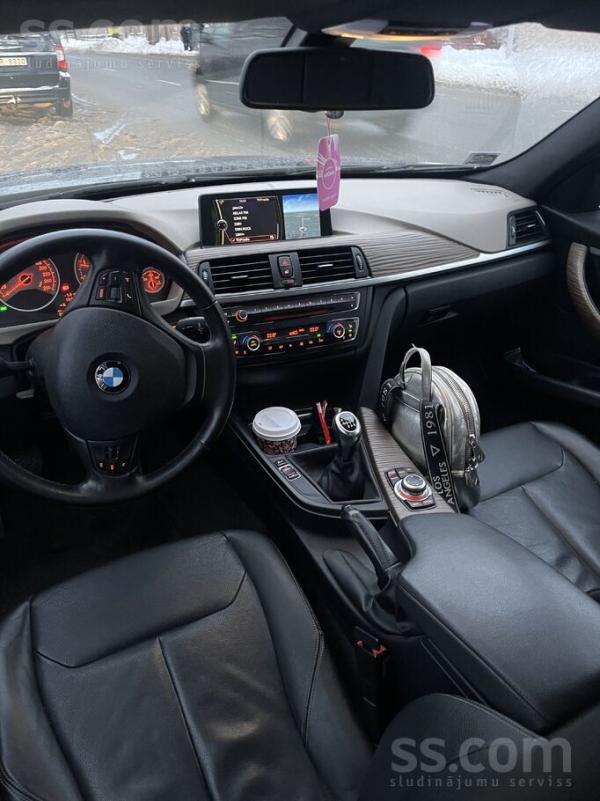 Blue BMW 320 2014 in Jelgava, with an engine capacity of 2.00 L and mileage of 293 thousand km for 9700 €, photo 9 on AUTOMOTO.COM.LV