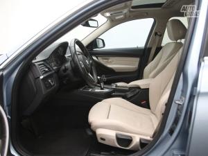 Blue BMW 320 2014 in Vilnius, with an engine capacity of 1.60 L and mileage of 203 thousand km for 11999 €, photo 5 on AUTOMOTO.COM.LV