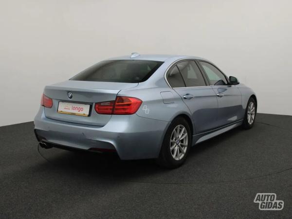 Blue BMW 320 2014 in Vilnius, with an engine capacity of 1.60 L and mileage of 203 thousand km for 11999 €, photo 8 on AUTOMOTO.COM.LV