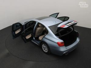 Blue BMW 320 2014 in Vilnius, with an engine capacity of 1.60 L and mileage of 203 thousand km for 11999 €, photo 14 on AUTOMOTO.COM.LV