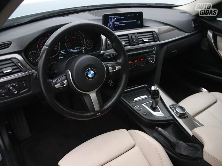 Blue BMW 320 2014 in Vilnius, with an engine capacity of 1.60 L and mileage of 203 thousand km for 11999 €, photo 17 on AUTOMOTO.COM.LV