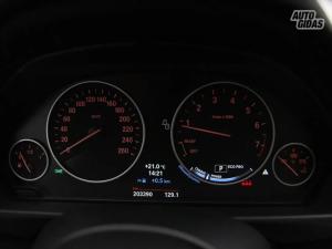 Blue BMW 320 2014 in Vilnius, with an engine capacity of 1.60 L and mileage of 203 thousand km for 11999 €, photo 20 on AUTOMOTO.COM.LV