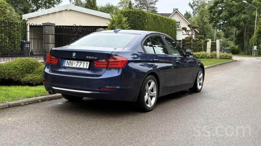 Blue BMW 320 2014 in Riga, with an engine capacity of 2.00 L and mileage of 171 thousand km for 12100 €, photo 7 on AUTOMOTO.COM.LV