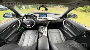 Blue BMW 320 2014 in Riga, with an engine capacity of 2.00 L and mileage of 171 thousand km for 12100 €, photo 10 on AUTOMOTO.COM.LV