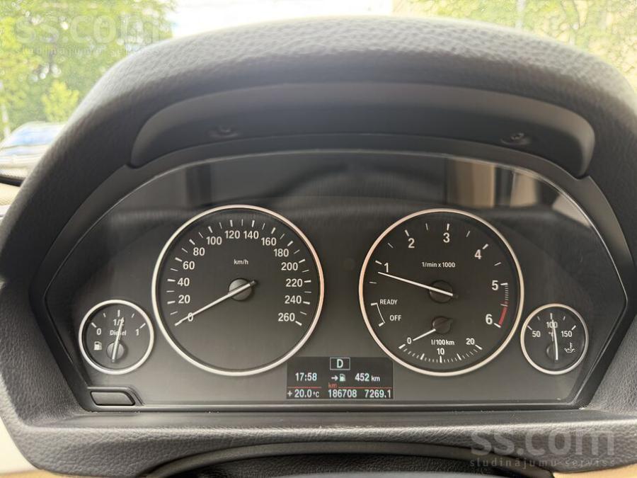 Zils BMW 320 2014 Rīga, ar dzinēja tilpumu 2.00 L un nobraukumu 186 tūkst. km par 10500 €, foto 16 vietnē AUTOMOTO.COM.LV
