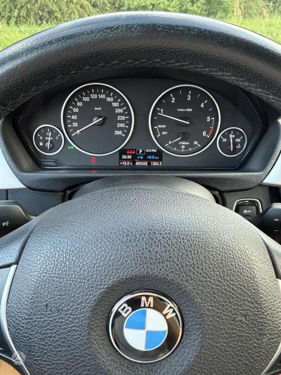 Blue BMW 320 2014 in Kaunas, with an engine capacity of 2.00 L and mileage of 409 thousand km for 9000 €, photo 10 on AUTOMOTO.COM.LV