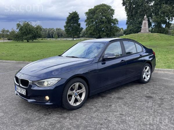 Blue BMW 320 2014 in Riga, with an engine capacity of 2.00 L and mileage of 0 thousand km for 7650 €, photo 1 on AUTOMOTO.COM.LV