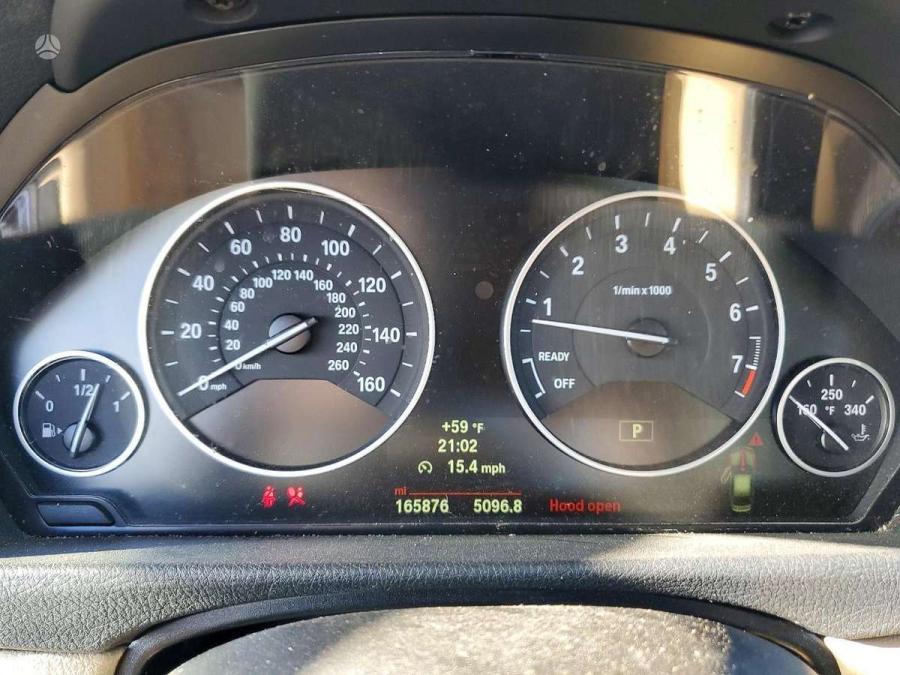 Zils BMW 320 2014 Viļņa, ar dzinēja tilpumu 2.00 L un nobraukumu 166 tūkst. km par 3999 €, foto 11 vietnē AUTOMOTO.COM.LV