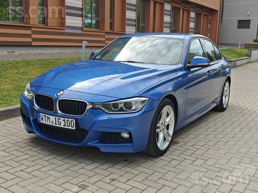 Синий БМВ 320 2015 в Рига, объемом двигателя 2.00 л и пробегом 260 тыс. км за 12650 €, фото 1 на AUTOMOTO.COM.LV