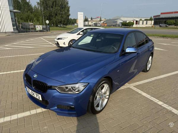 Blue BMW 320 2015 in Panevezys, with an engine capacity of 2.00 L and mileage of 205 thousand km for 11999 €, photo 2 on AUTOMOTO.COM.LV