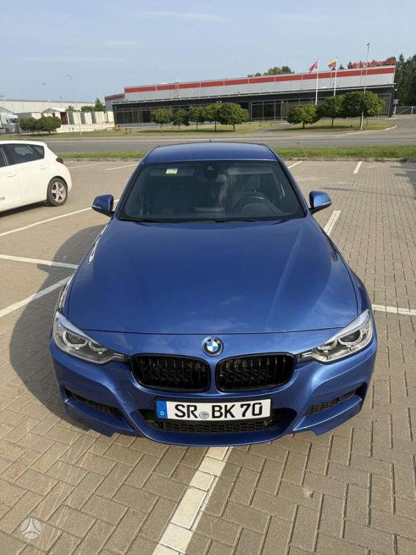Blue BMW 320 2015 in Panevezys, with an engine capacity of 2.00 L and mileage of 205 thousand km for 11999 €, photo 3 on AUTOMOTO.COM.LV
