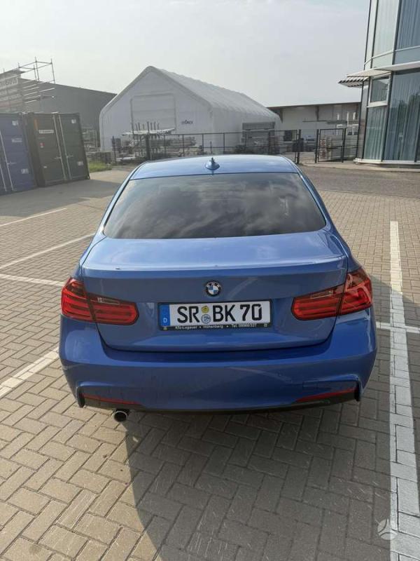 Blue BMW 320 2015 in Panevezys, with an engine capacity of 2.00 L and mileage of 205 thousand km for 11999 €, photo 6 on AUTOMOTO.COM.LV