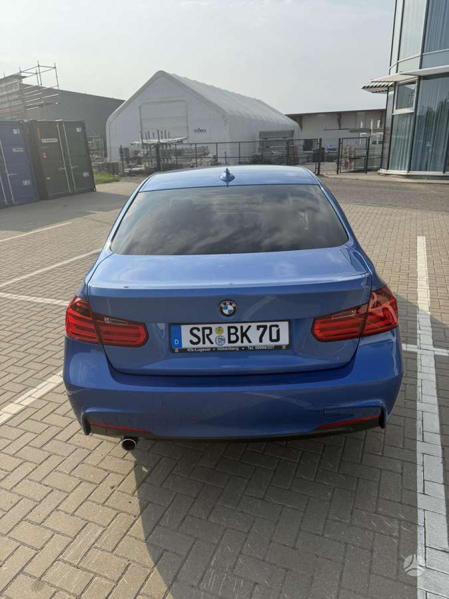 Blue BMW 320 2015 in Panevezys, with an engine capacity of 2.00 L and mileage of 205 thousand km for 11999 €, photo 7 on AUTOMOTO.COM.LV