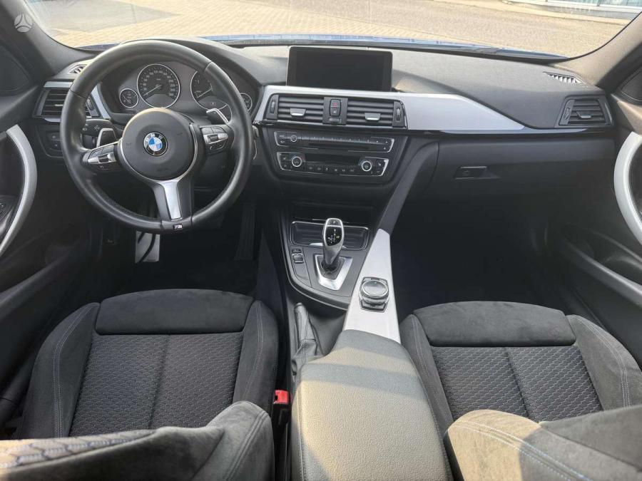 Blue BMW 320 2015 in Panevezys, with an engine capacity of 2.00 L and mileage of 205 thousand km for 11999 €, photo 10 on AUTOMOTO.COM.LV