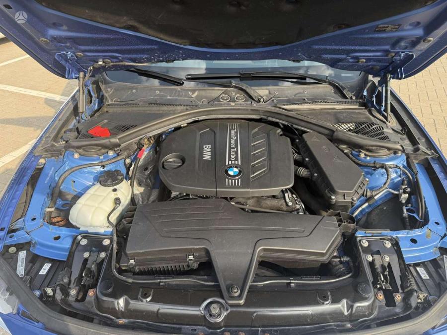 Blue BMW 320 2015 in Panevezys, with an engine capacity of 2.00 L and mileage of 205 thousand km for 11999 €, photo 14 on AUTOMOTO.COM.LV