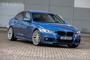 Blue BMW 320 2015 in Jelgava, with an engine capacity of 2.00 L and mileage of 211 thousand km for 14500 €, photo 1 on AUTOMOTO.COM.LV