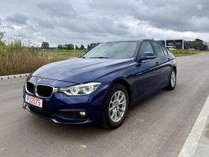 Blue BMW 320 2016 in Vilnius, with an engine capacity of 2.00 L and mileage of 263 thousand km for 9800 €, photo  on AUTOMOTO.COM.LV
