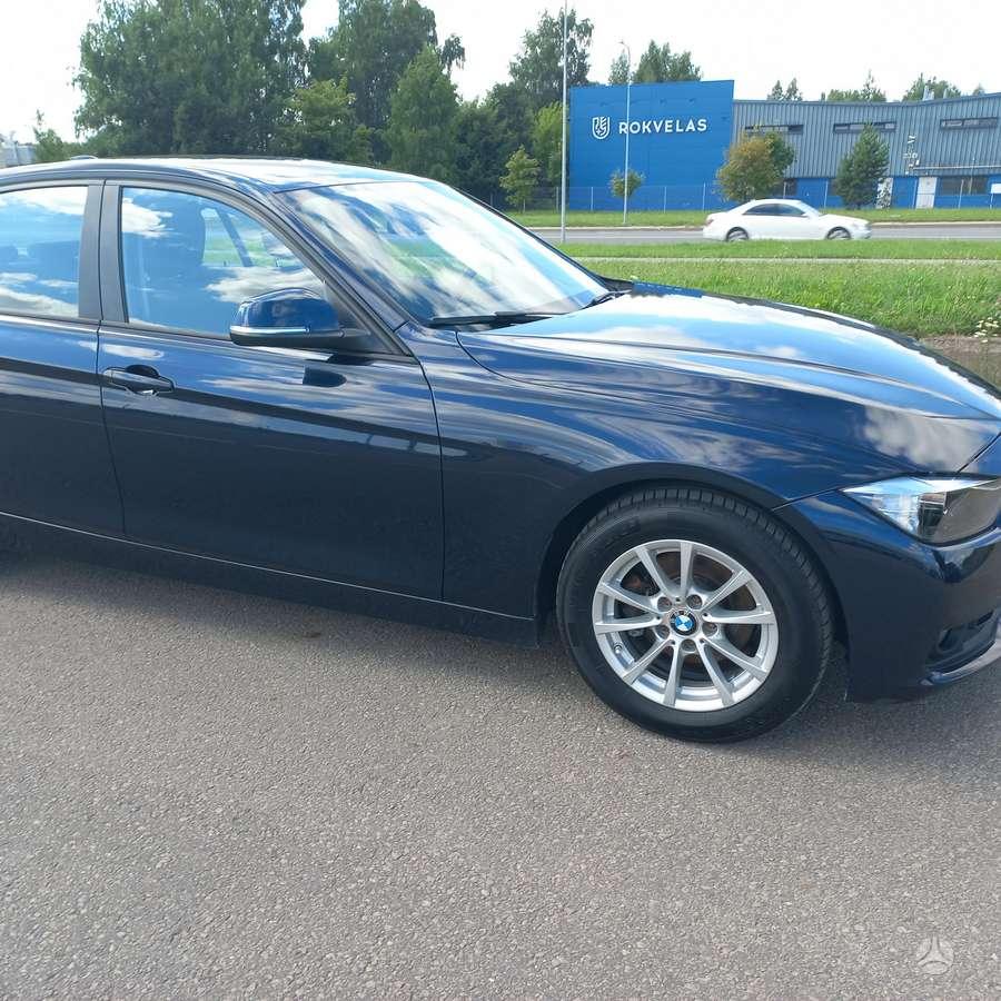 Blue BMW 320 2016 in Panevezys, with an engine capacity of 2.00 L and mileage of 275 thousand km for 7450 €, photo 6 on AUTOMOTO.COM.LV