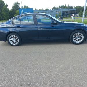 Blue BMW 320 2016 in Panevezys, with an engine capacity of 2.00 L and mileage of 275 thousand km for 7450 €, photo 7 on AUTOMOTO.COM.LV