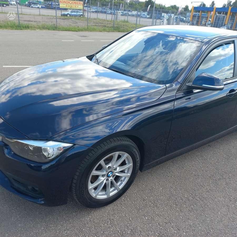 Blue BMW 320 2016 in Panevezys, with an engine capacity of 2.00 L and mileage of 275 thousand km for 7450 €, photo 16 on AUTOMOTO.COM.LV