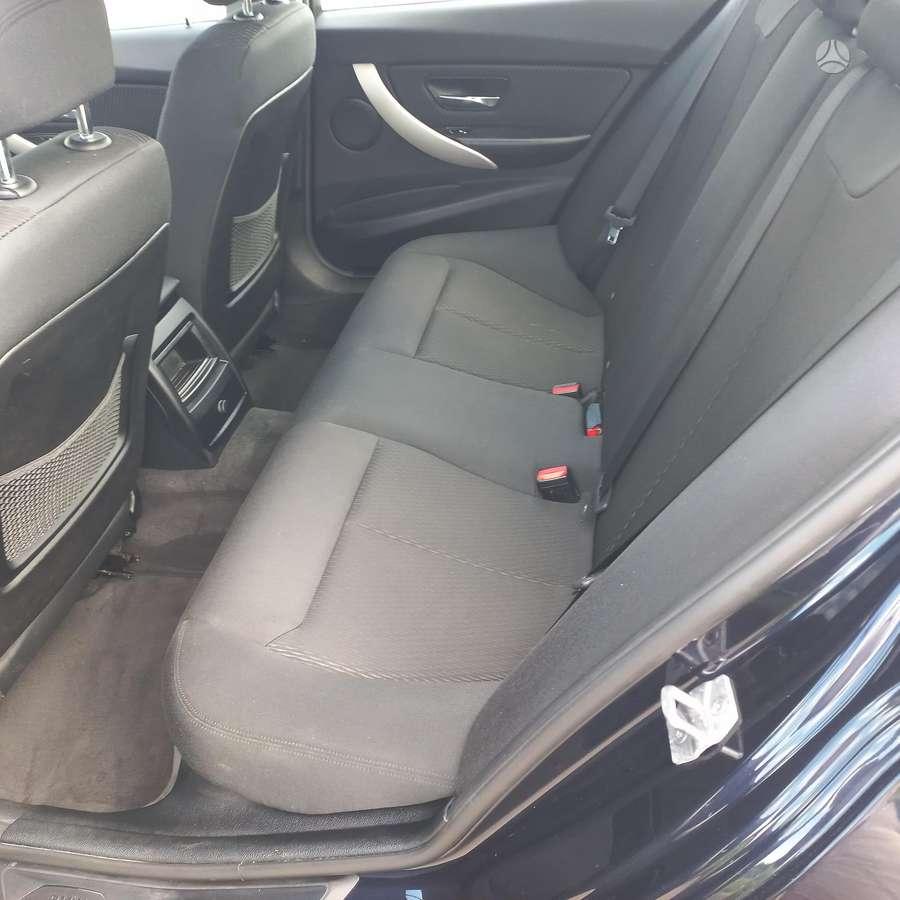 Blue BMW 320 2016 in Panevezys, with an engine capacity of 2.00 L and mileage of 275 thousand km for 7450 €, photo 20 on AUTOMOTO.COM.LV