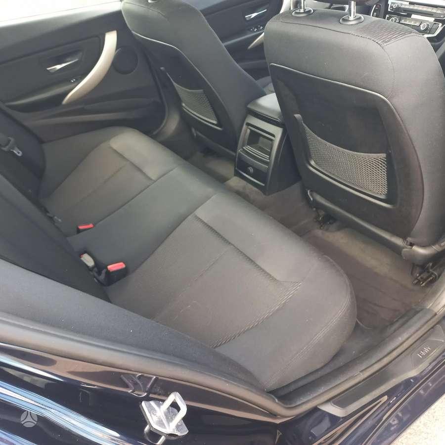 Blue BMW 320 2016 in Panevezys, with an engine capacity of 2.00 L and mileage of 275 thousand km for 7450 €, photo 22 on AUTOMOTO.COM.LV