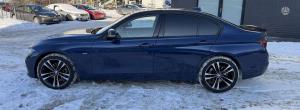 Blue BMW 320 2017 in Vilnius, with an engine capacity of 2.00 L and mileage of 220 thousand km for 13999 €, photo 2 on AUTOMOTO.COM.LV