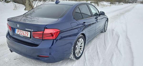 Blue BMW 320 2017 in Ukmerge, with an engine capacity of 2.00 L and mileage of 95 thousand km for 15500 €, photo 6 on AUTOMOTO.COM.LV