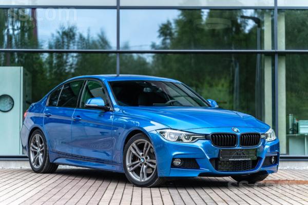 Blue BMW 320 2017 in Riga, with an engine capacity of 2.00 L and mileage of 100 thousand km for 17990 €, photo 6 on AUTOMOTO.COM.LV