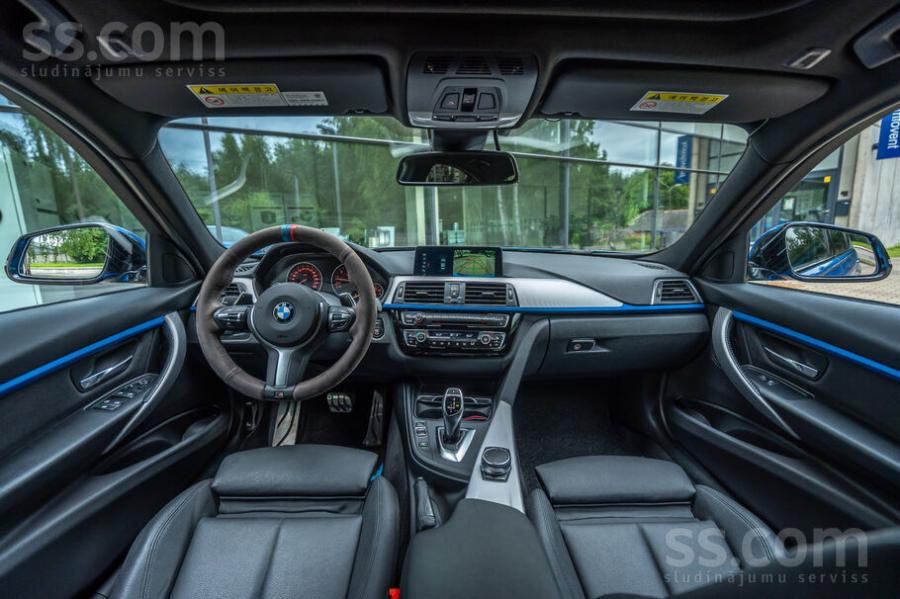 Zils BMW 320 2017 Rīga, ar dzinēja tilpumu 2.00 L un nobraukumu 100 tūkst. km par 17990 €, foto 13 vietnē AUTOMOTO.COM.LV