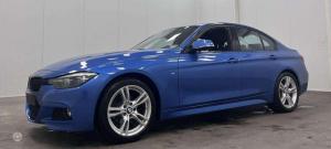 Blue BMW 320 2018 in Kaunas, with an engine capacity of 2.00 L and mileage of 210 thousand km for 11798 €, photo  on AUTOMOTO.COM.LV