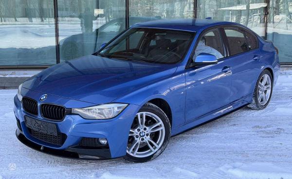 Blue BMW 320 2018 in Kaunas, with an engine capacity of 2.00 L and mileage of 220 thousand km for 13661 €, photo 1 on AUTOMOTO.COM.LV