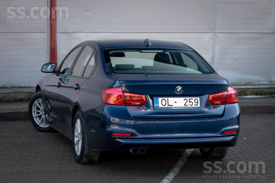 Zils BMW 320 2018 Tukums, ar dzinēja tilpumu 2.00 L un nobraukumu 252 tūkst. km par 13950 €, foto 5 vietnē AUTOMOTO.COM.LV