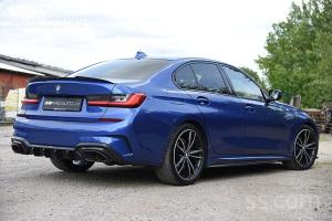 Blue BMW 320 2019 in Tukums, with an engine capacity of 2.00 L and mileage of 197 thousand km for 24900 €, photo 5 on AUTOMOTO.COM.LV