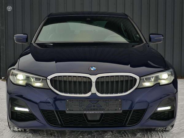 Blue BMW 320 2019 in Kaunas, with an engine capacity of 2.00 L and mileage of 198 thousand km for 24750 €, photo 6 on AUTOMOTO.COM.LV