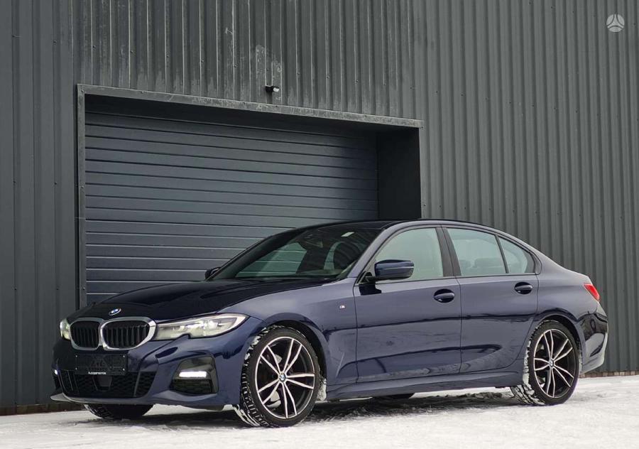 Blue BMW 320 2019 in Kaunas, with an engine capacity of 2.00 L and mileage of 198 thousand km for 24750 €, photo 7 on AUTOMOTO.COM.LV