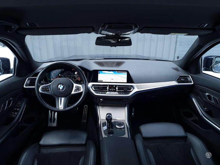 Blue BMW 320 2019 in Kaunas, with an engine capacity of 2.00 L and mileage of 198 thousand km for 24750 €, photo 11 on AUTOMOTO.COM.LV