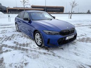 Blue BMW 320 2019 in Vilnius, with an engine capacity of 2.00 L and mileage of 126 thousand km for 26300 €, photo  on AUTOMOTO.COM.LV