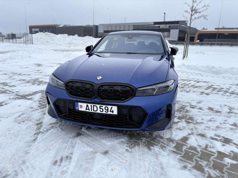 Blue BMW 320 2019 in Vilnius, with an engine capacity of 2.00 L and mileage of 126 thousand km for 26300 €, photo 2 on AUTOMOTO.COM.LV