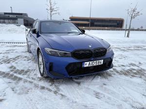 Blue BMW 320 2019 in Vilnius, with an engine capacity of 2.00 L and mileage of 126 thousand km for 26300 €, photo 3 on AUTOMOTO.COM.LV