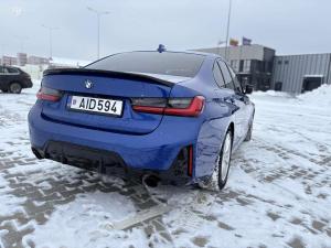Blue BMW 320 2019 in Vilnius, with an engine capacity of 2.00 L and mileage of 126 thousand km for 26300 €, photo 5 on AUTOMOTO.COM.LV