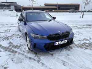 Blue BMW 320 2019 in Vilnius, with an engine capacity of 2.00 L and mileage of 126 thousand km for 26300 €, photo 8 on AUTOMOTO.COM.LV