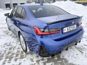 Blue BMW 320 2019 in Vilnius, with an engine capacity of 2.00 L and mileage of 126 thousand km for 26300 €, photo 10 on AUTOMOTO.COM.LV