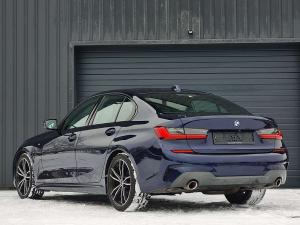 Blue BMW 320 2019 in Kaunas, with an engine capacity of 2.00 L and mileage of 198 thousand km for 24750 €, photo 6 on AUTOMOTO.COM.LV