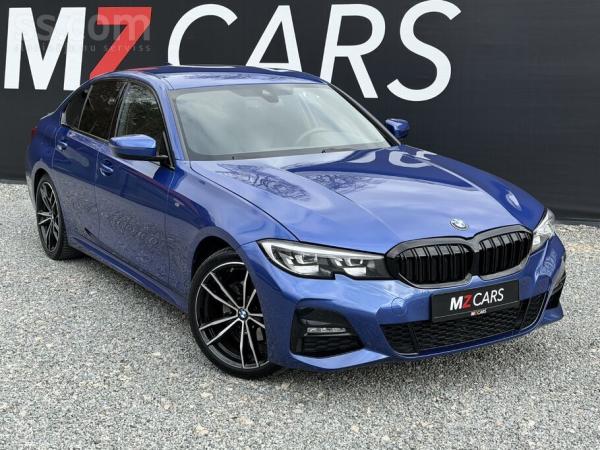 Blue BMW 320 2019 in Riga, with an engine capacity of 2.00 L and mileage of 80 thousand km for 27990 €, photo 2 on AUTOMOTO.COM.LV
