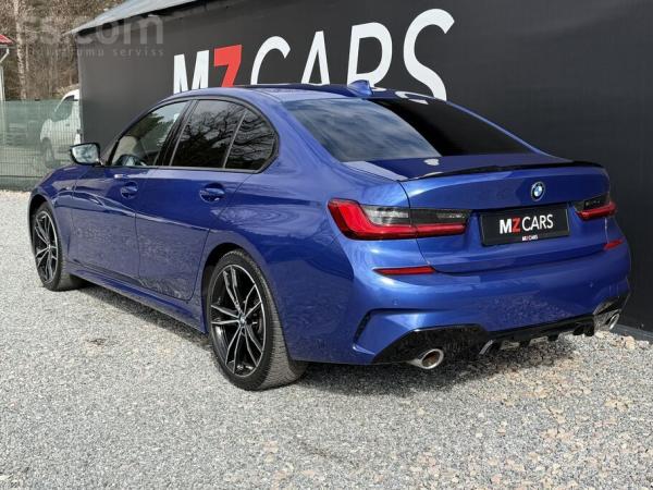 Blue BMW 320 2019 in Riga, with an engine capacity of 2.00 L and mileage of 80 thousand km for 27990 €, photo 3 on AUTOMOTO.COM.LV